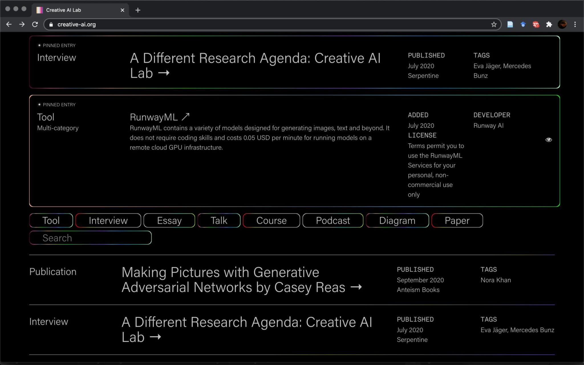 Creative AI Lab launches creative AI tools & resources database – King ...